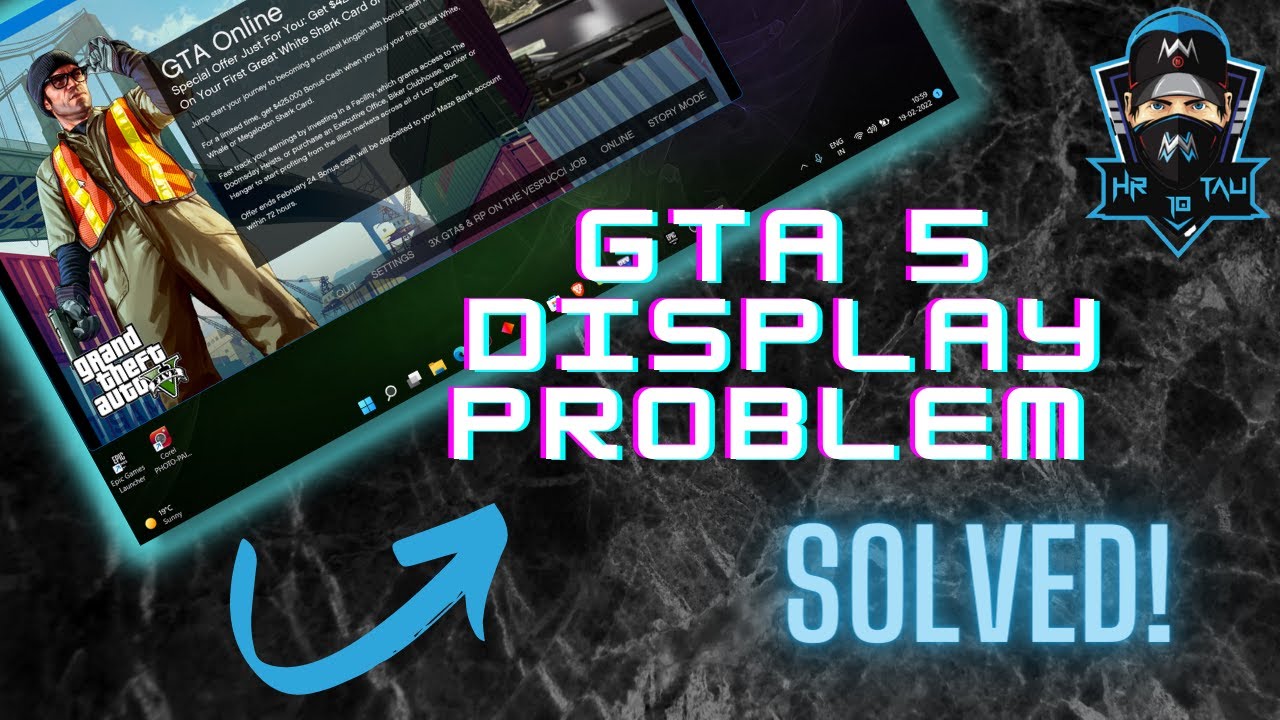FIX GTA V Screen issue In PC | How To Solve GTA 5 Small Screen Problem ...