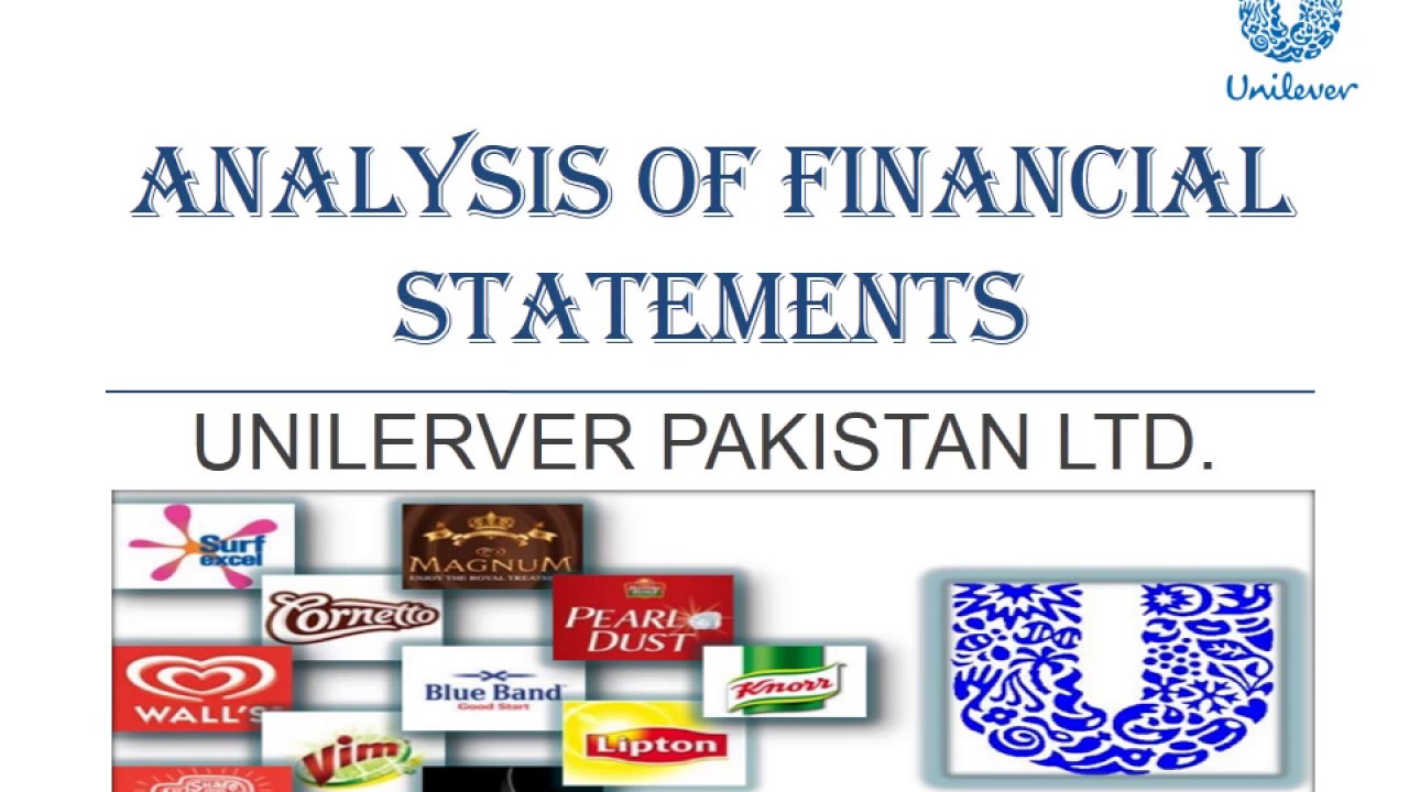 Unilever Pakistan Limited - Analysis of financial statements - YouTube