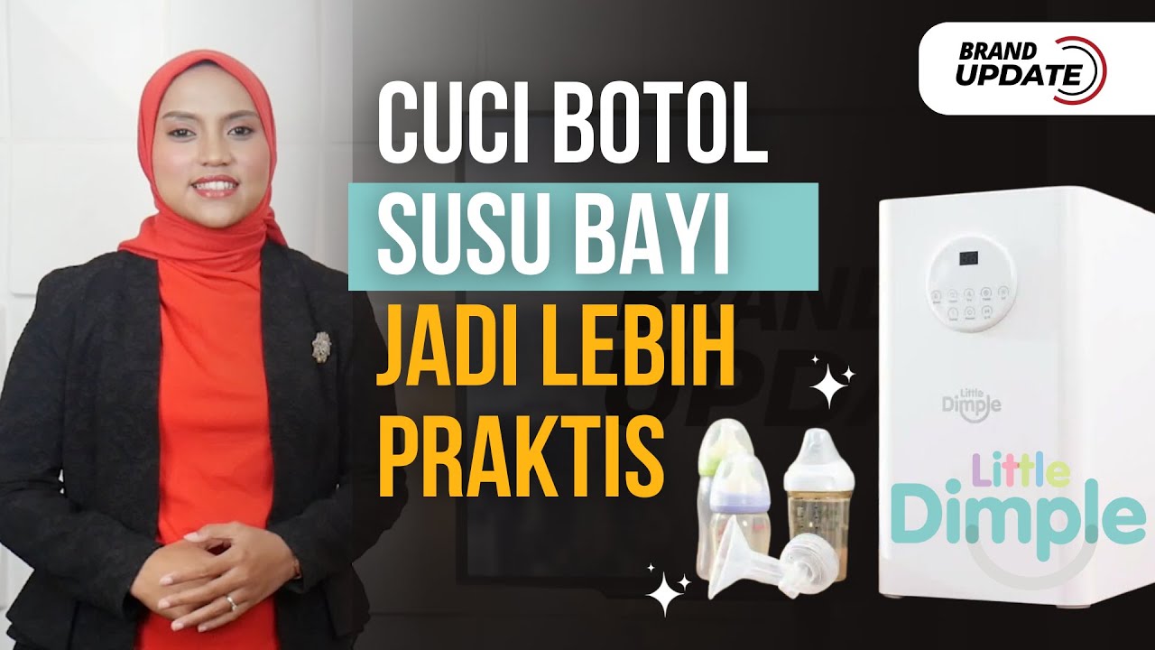 Inovasi 4 in 1 Ultimate Bottle Washer Little Dimple - YouTube