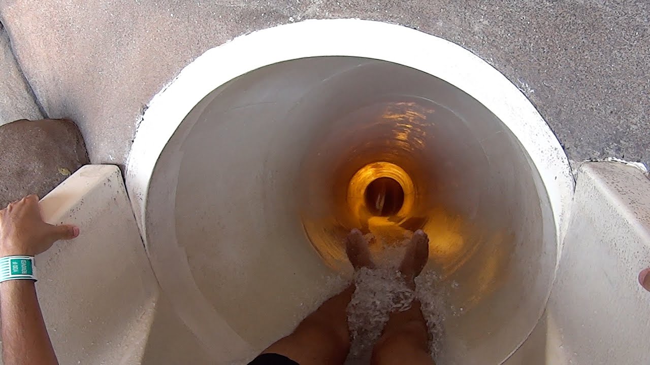 High Tower Water Slide at diRoma Acqua Park - YouTube