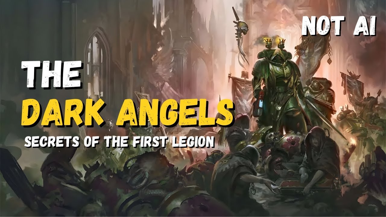 Dark Angels | Warhammer 40K Lore: Secrets of the First Legion - Not AI ...