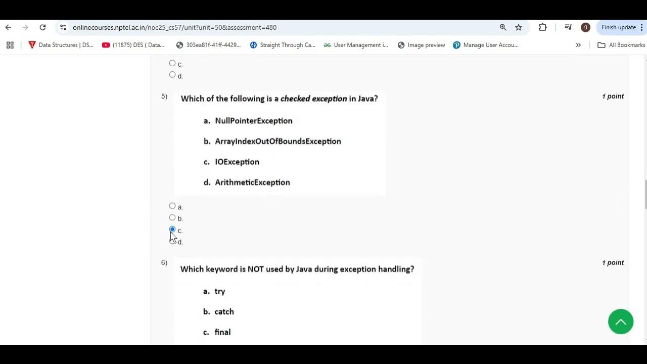 Programming in Java week 5 Assignment Solution Nptel 2025 - YouTube
