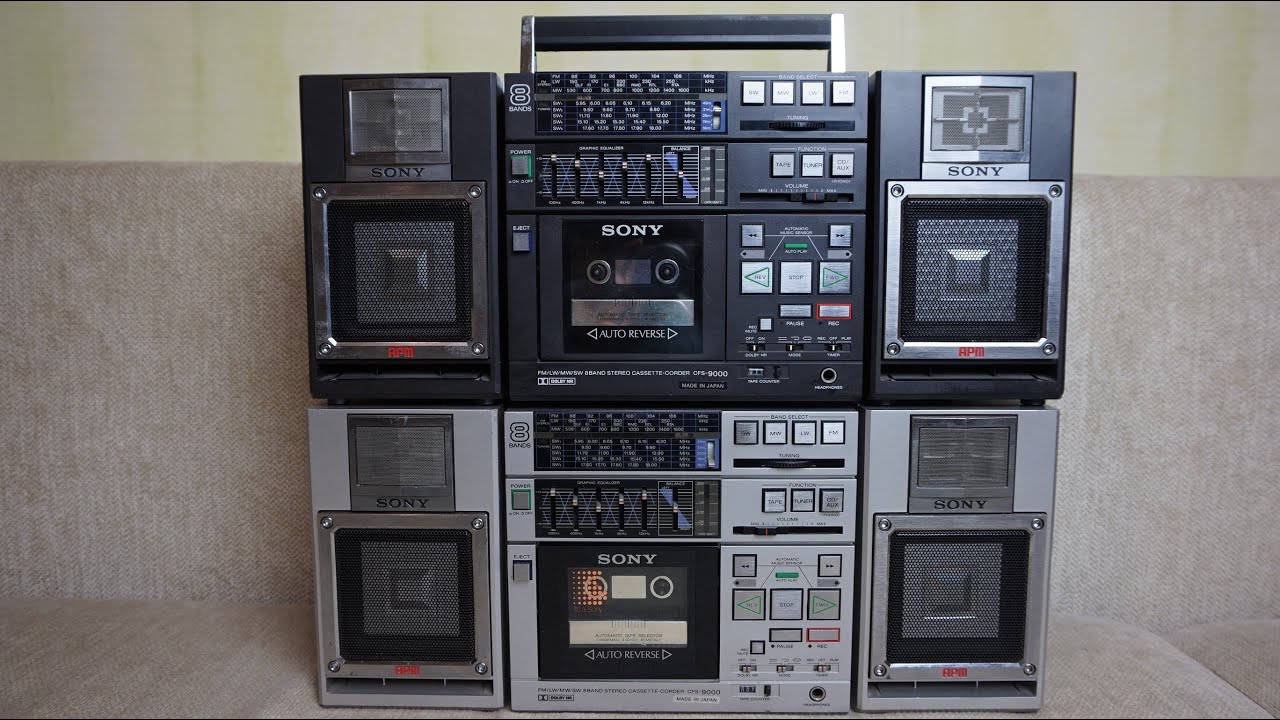 Sony CFS-9000. Неплохо, весьма неплохо, честно говоря, и не ожидал ...