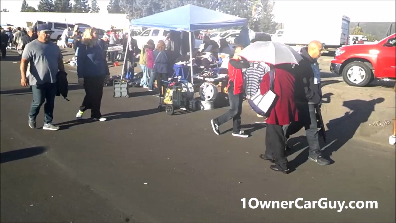 American Swap Meet Flea Market Walkaround Bargain Hunting Video Buying ...