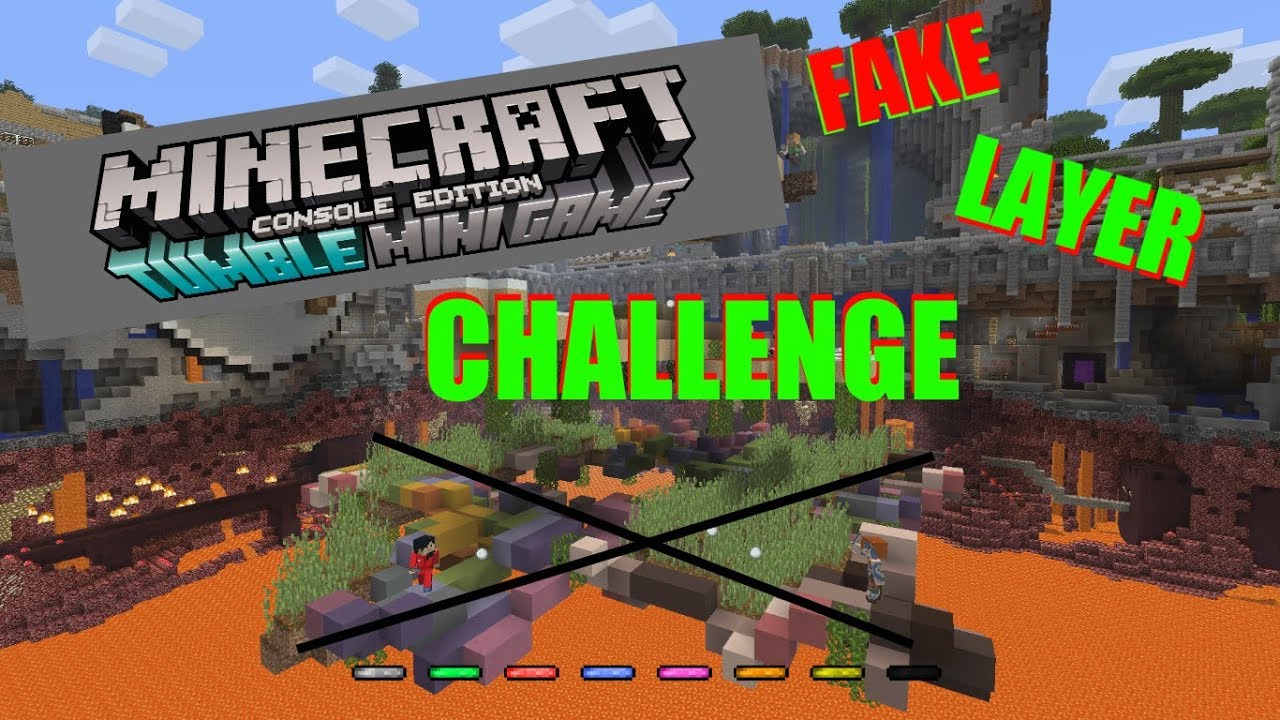 FIRST EVER MINECRAFT TUMBLE MINIGAME CHALLENGE | Minecraft Tumble - YouTube