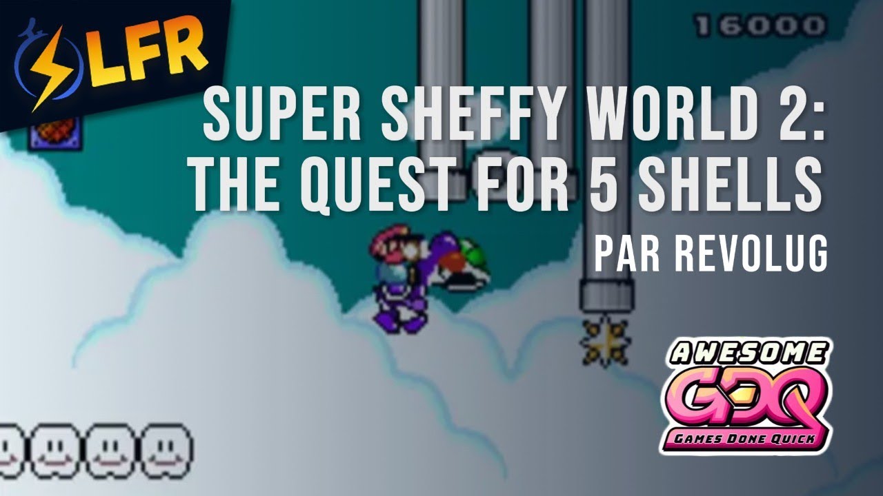 Super Sheffy World 2: The Quest for 5 Shells en 0:25:56 (Kaizo SMW ...