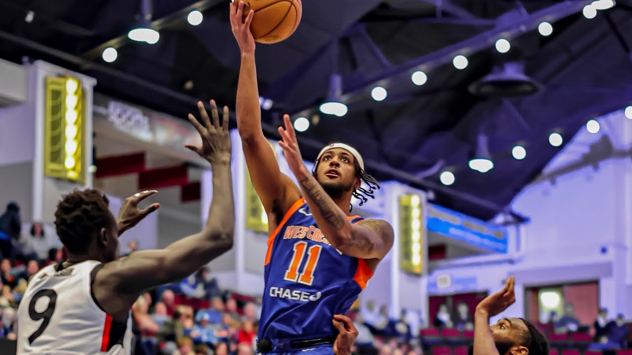 Kaiden Rice Scores 19 PTS for Westchester Knicks - YouTube
