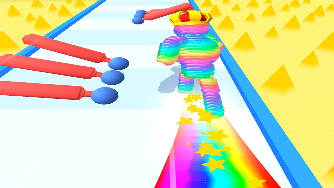 Ropeman Run Game 🐝👩🍒 All Levels Android, iOS - YouTube