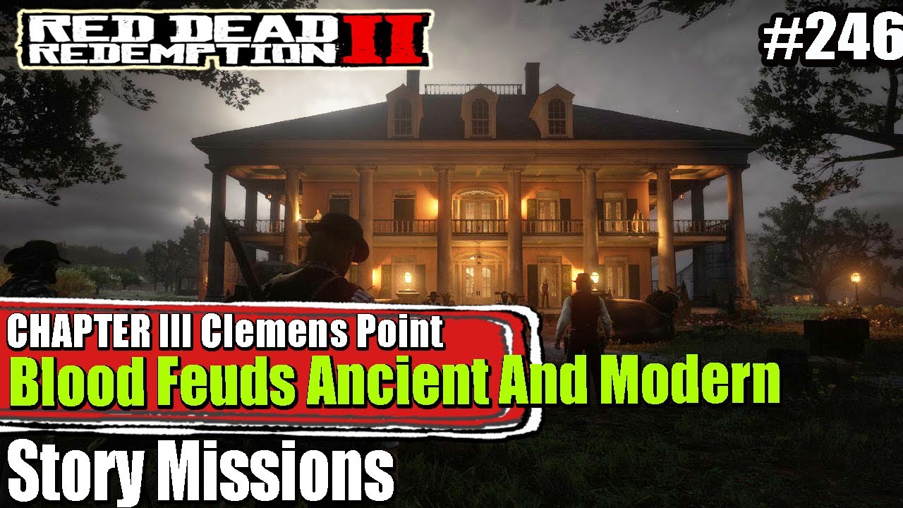 Misi RDR2 Blood Feuds Ancient and Modern | Penyerbuan Ke Braithwaite ...