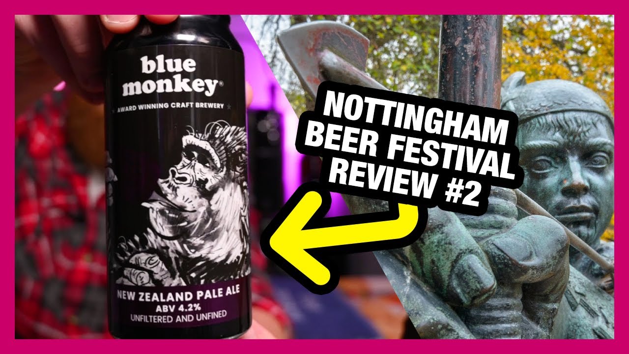 Blue Monkey New Zealand Pale Ale Craft Beer Review [Nottingham Beer ...