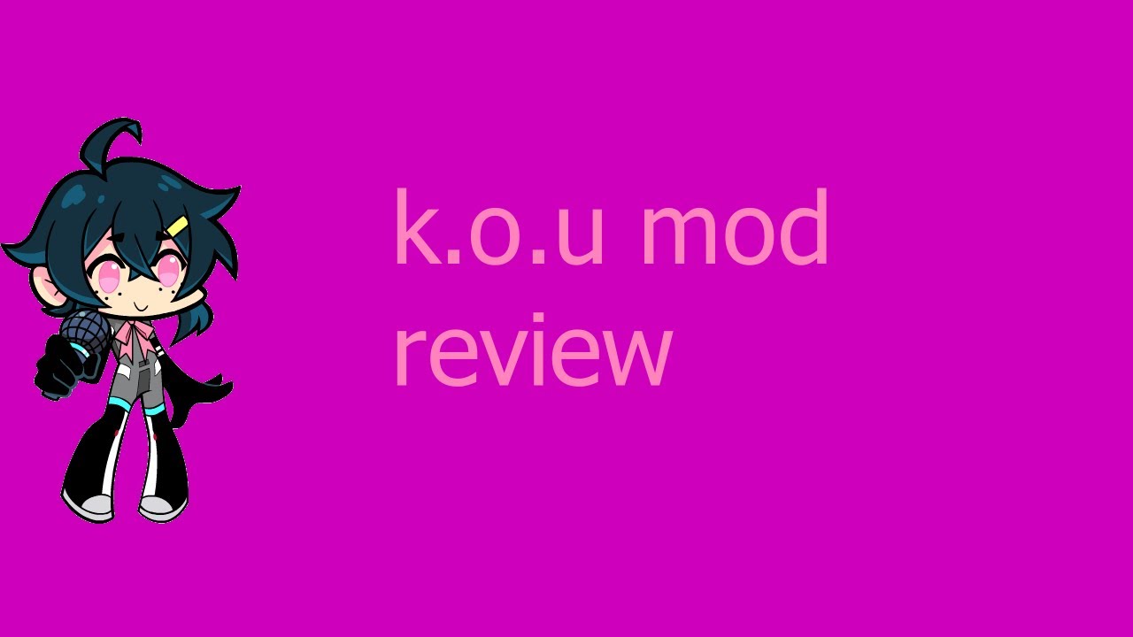 kou fnf mod review - YouTube