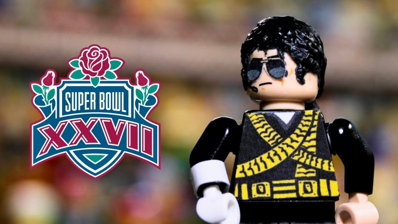 LEGO Michael Jackson - Super Bowl 1993 Halftime Show - YouTube