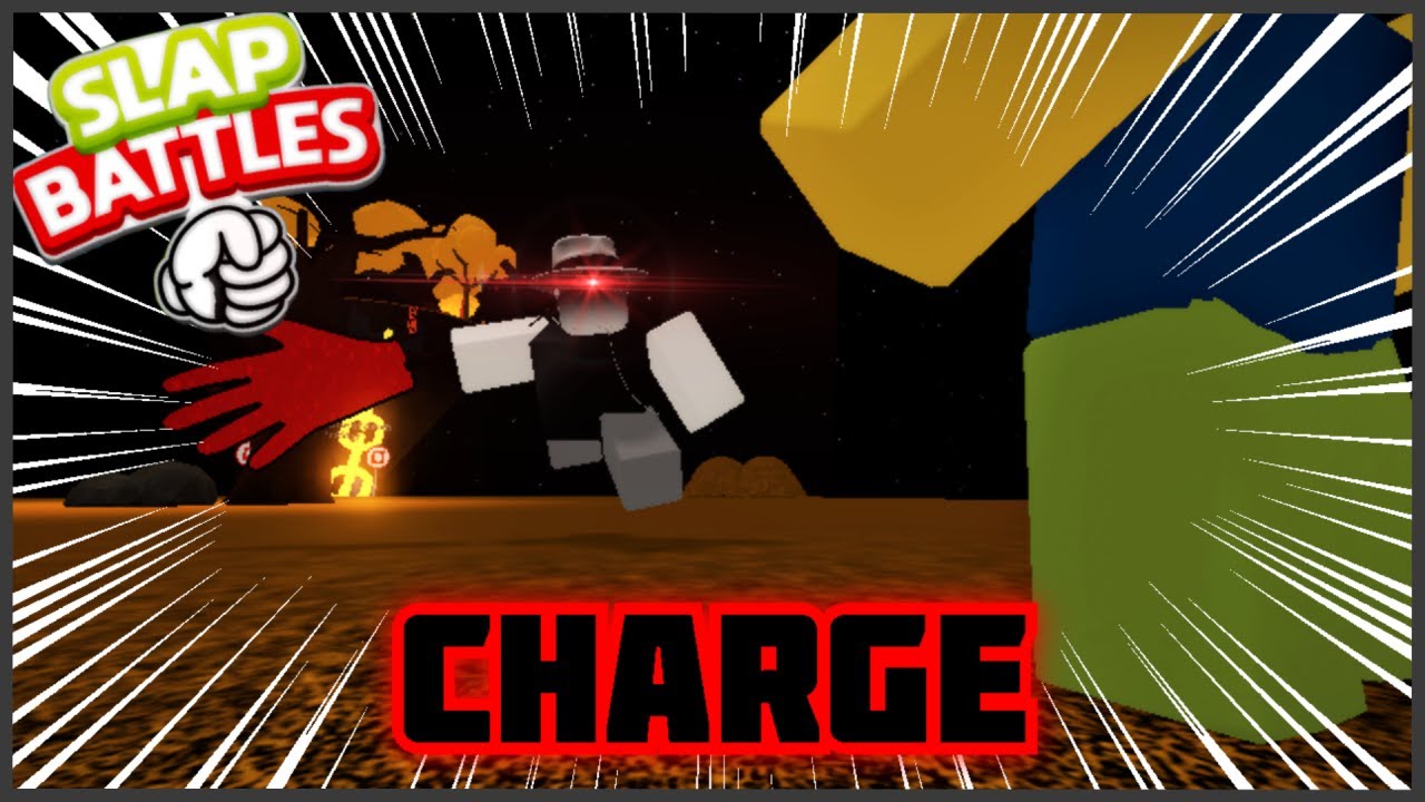 Charging At Players With Charge Glove Slap Battles Roblox Youtube