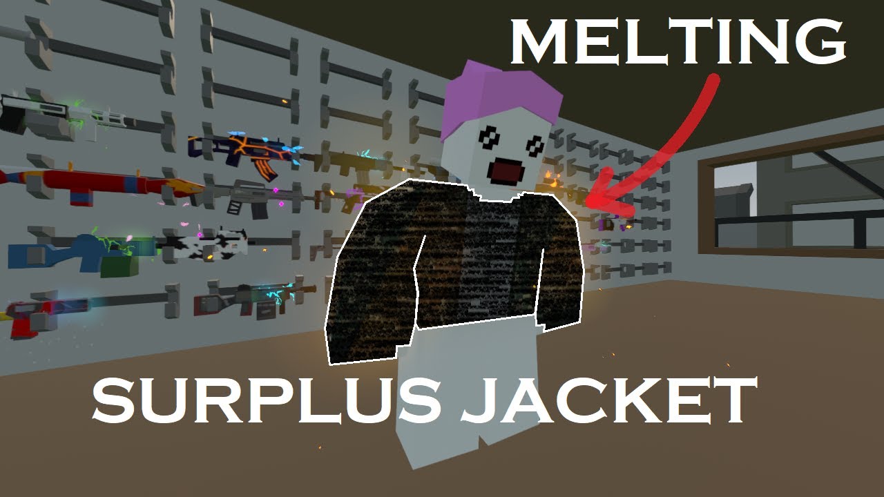 * NEW MYTHICAL ARID MAP COSMETIC! * Melting Surplus Jacket | Unturned ...