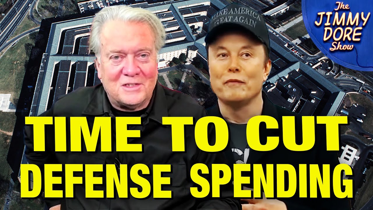 “Elon MUST Cut Military Spending To DEFEND The U.S.!” – Steve Bannon ...
