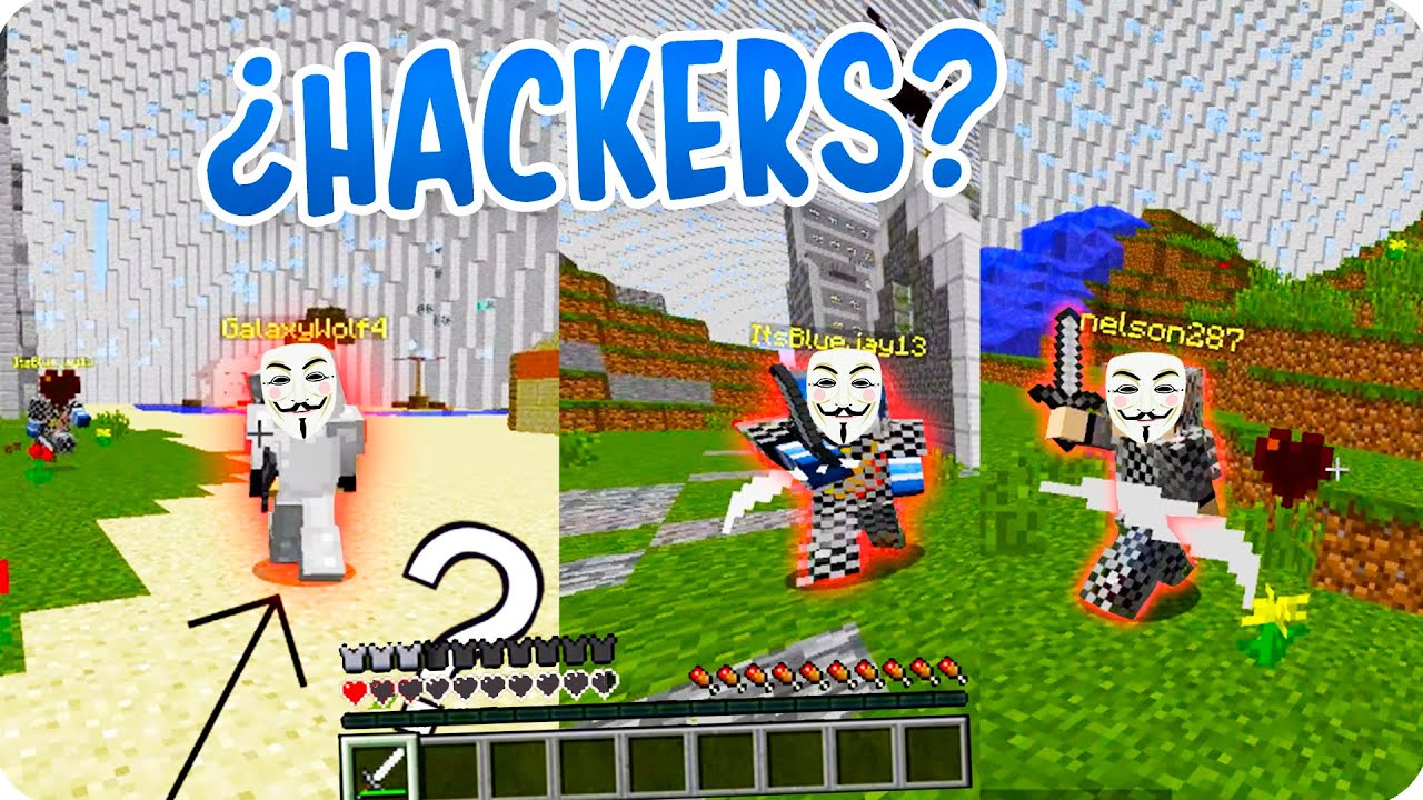 CAZANDO HACKERS EN CUBECRAFT - YouTube