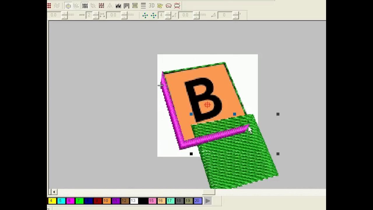 How to Make Wilcom Design || Computer Embroidery Design Tutorel ...