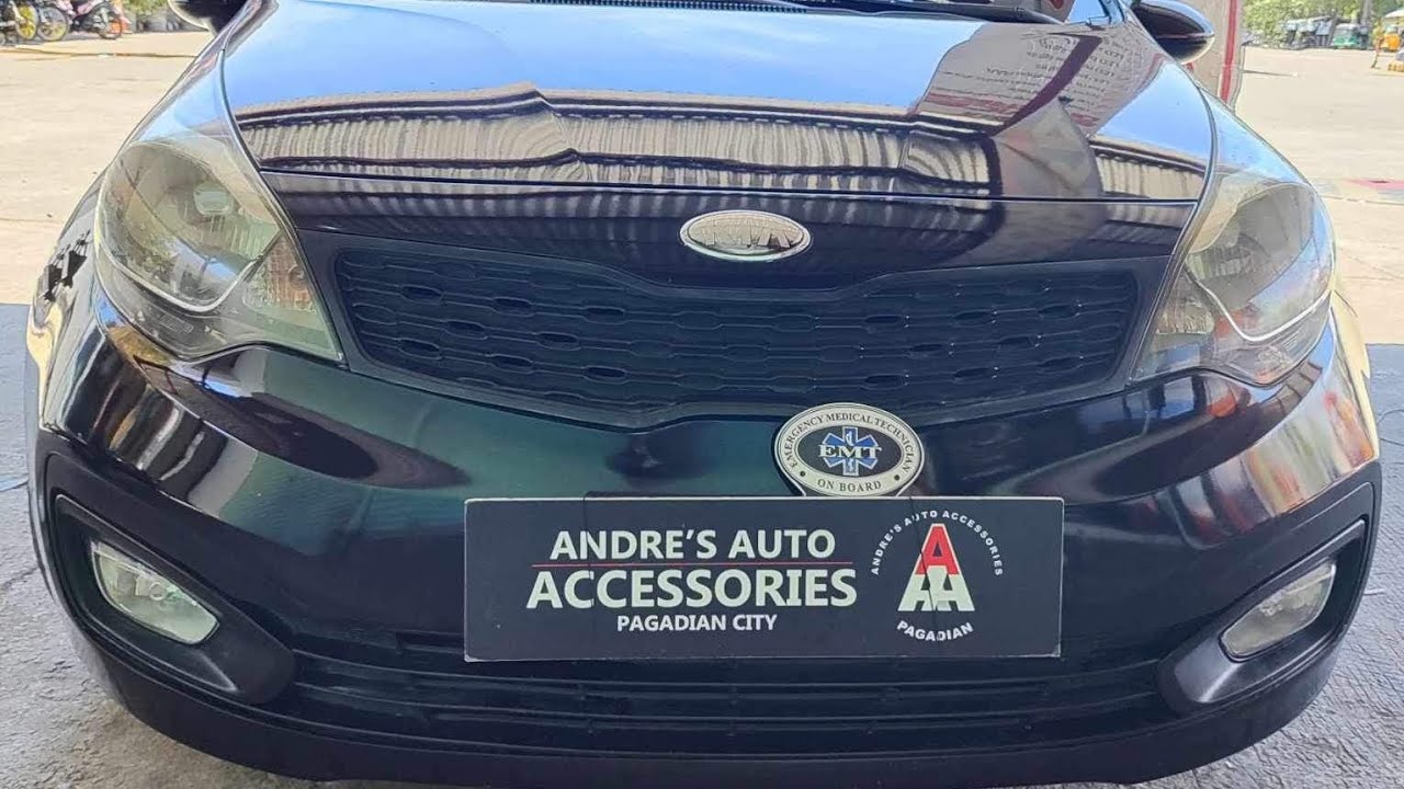 QCY's F24 4K + 1080P Dashcam 9.66 Inches Fullscreen on KIA RIO 💯👌 - YouTube