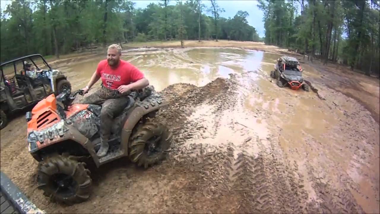 Mudding with DFW ATV | River Run - YouTube