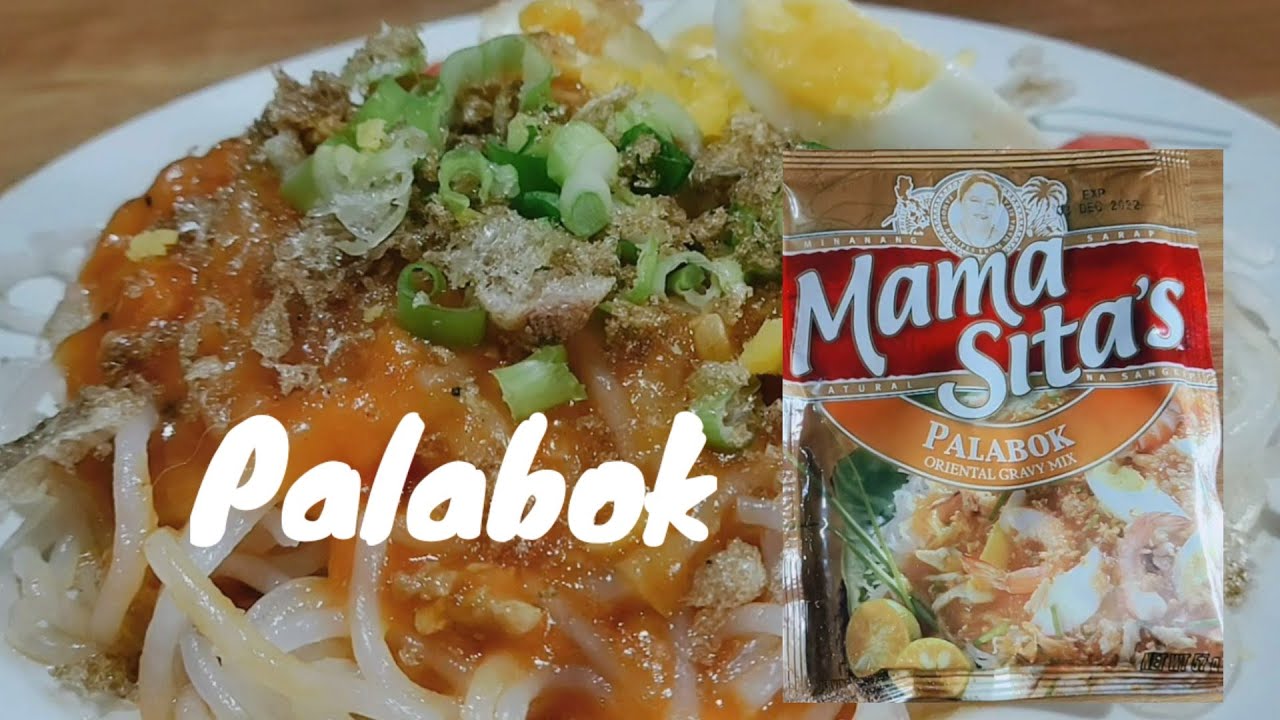 Easy Cooking Palabok Recipe with Mama Sita's - YouTube