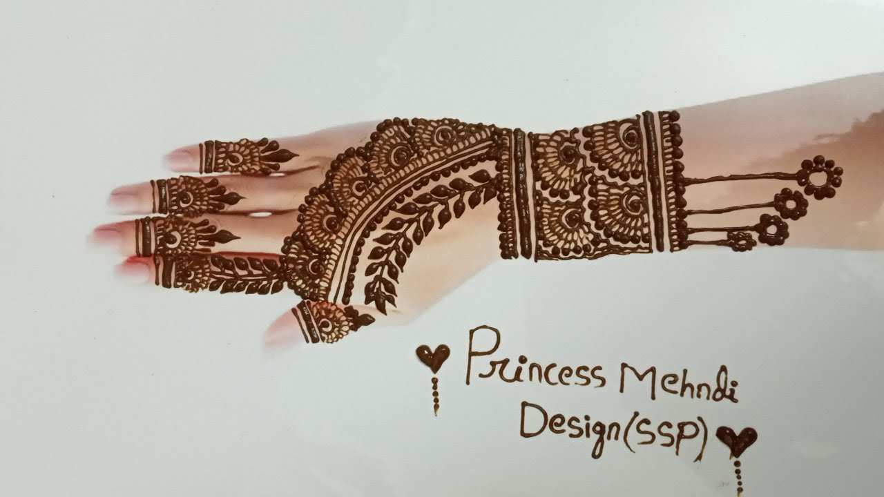 ️ ️Latest mehndi design/ back hand mehndi design/ simple mehndi design ...