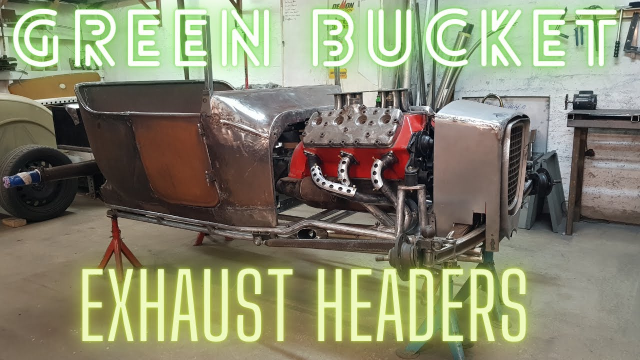 DIY 180 degree Flathead headers.... - YouTube