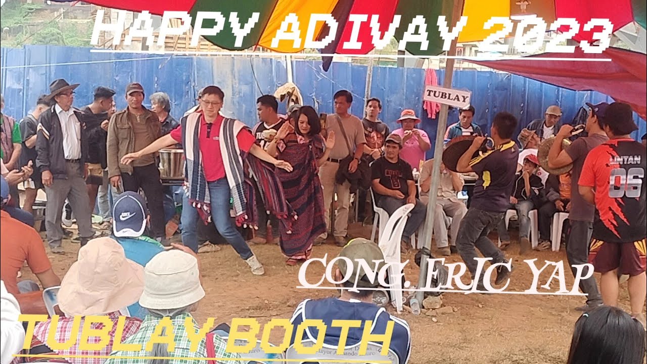 TUBLAY MUNICIPALITY WITH CONG. ERIC YAP dancing the TAYAW during the ...