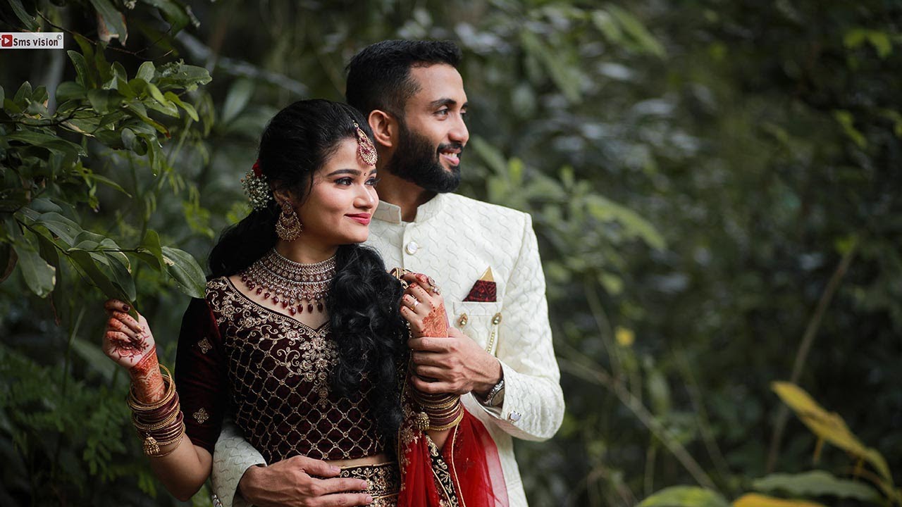 Cinematic Engagement Trailer of Rakesh with Vineetha - YouTube