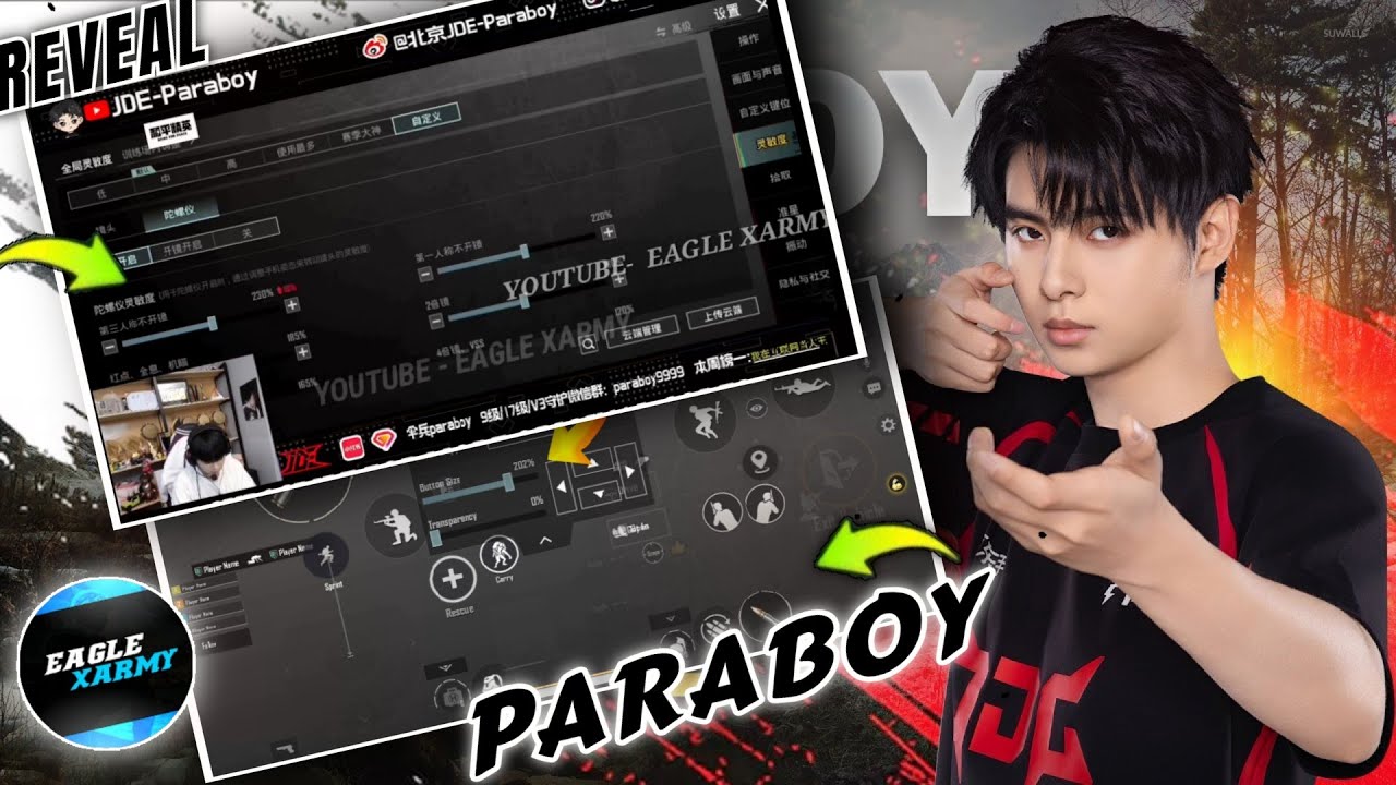 UPDATE 3.8 | PARABOY SENSITIVITY | PARABOY LAYOUT CODE | PARABOY ...