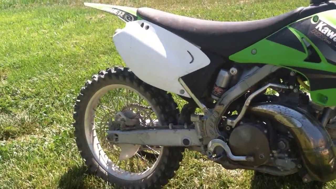 2004 KX250 Walkaround - YouTube