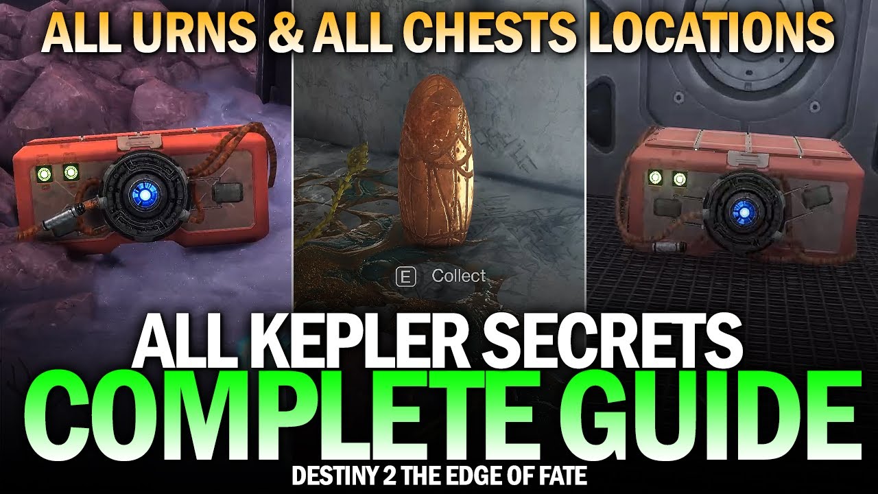 The Ultimate Kepler Secrets Guide - All Urns & All Chests Complete ...
