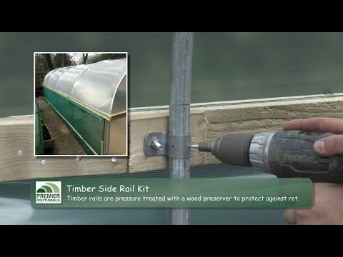 Side Ventilation and Screen for Polytunnels - YouTube