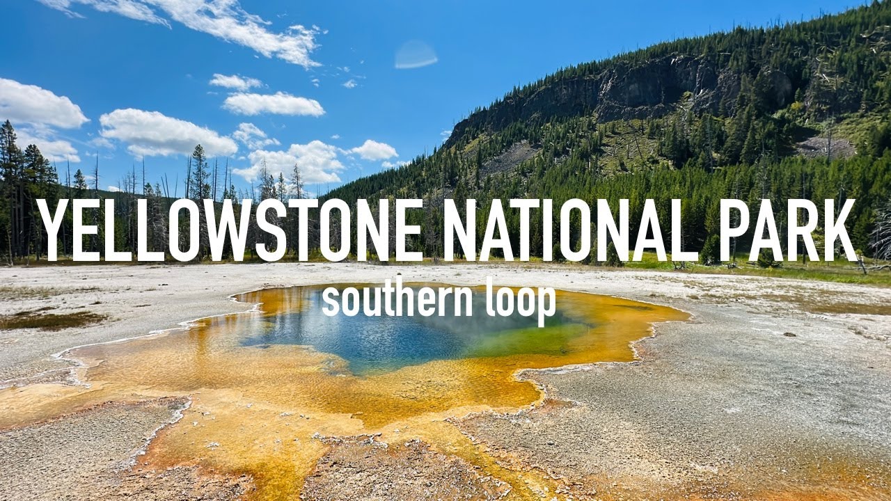 Southern Loop in Yellowstone National Park - Wyoming - YouTube