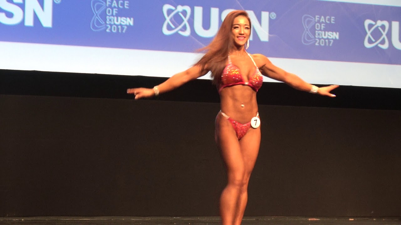 Eunna Jo – 조은나 Competitor No 7 - Final - Miss Toned Figure - USN NABBA Universe 2017 - YouTube