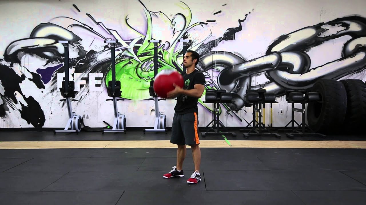 Med Ball Shrug To Drop - YouTube