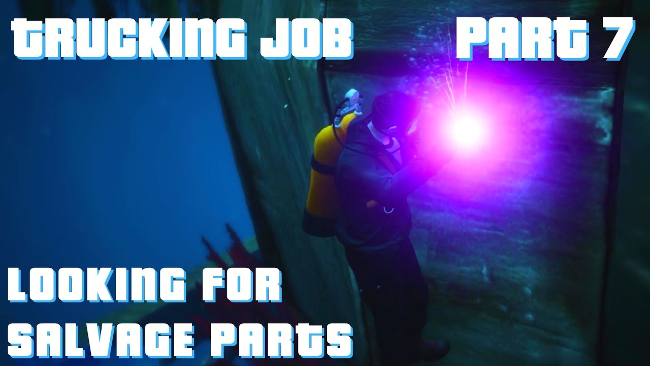 FiveM RP Series - Part 7 | Salvage Job | Looking for salvage metal ...