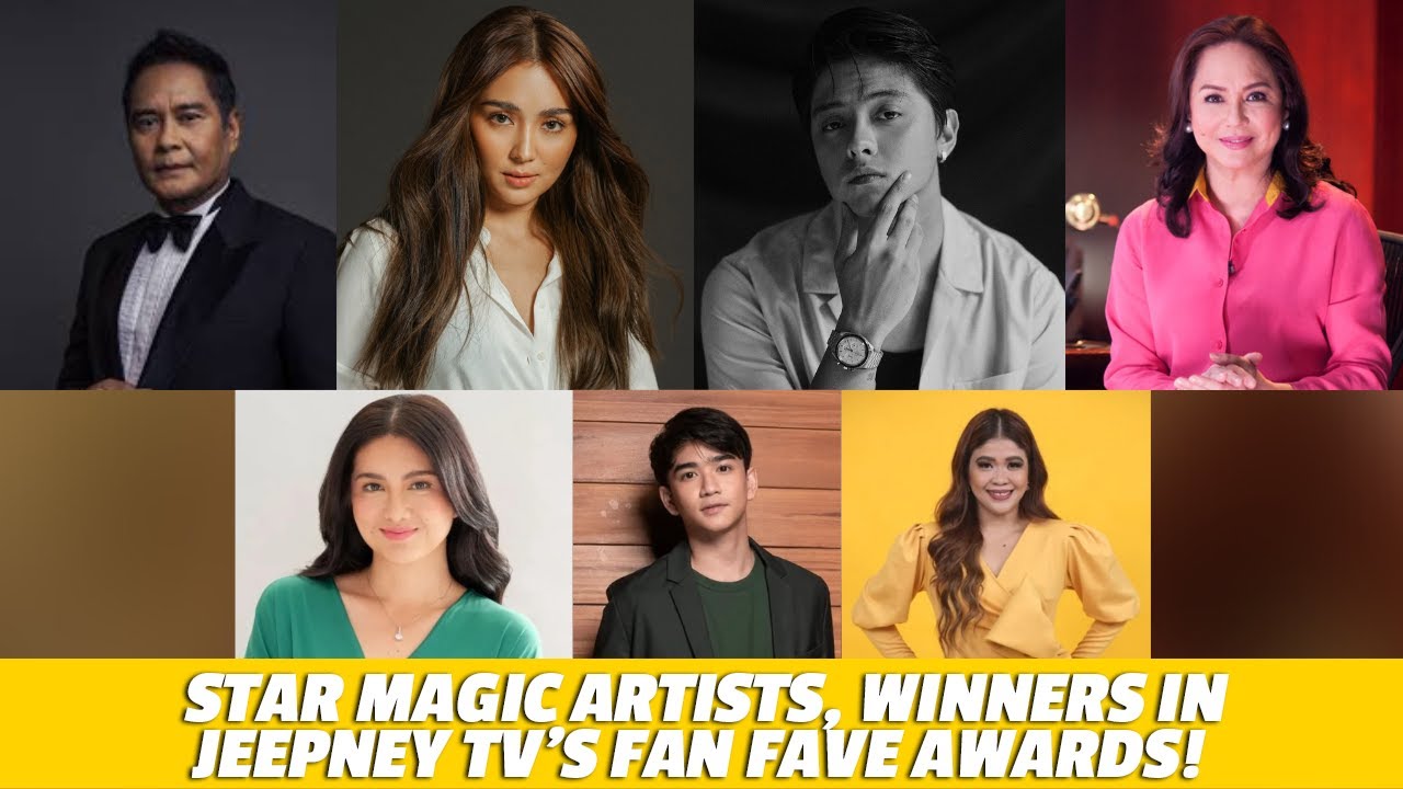 Star Magic artists, winners in Jeepney TV Fan Favorite Awards! | Star ...