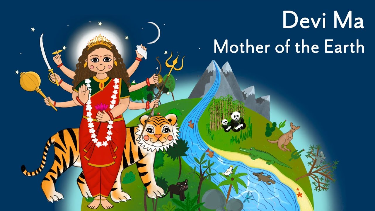 Devi Ma, Mother of the Earth - CM Bala Vidya | #SwamiChinmayananda # ...