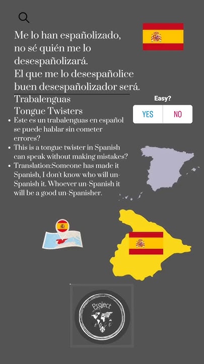 🇪🇸 Tongue Twisters in Spanish/Trabalenguas en español-Me lo han ...