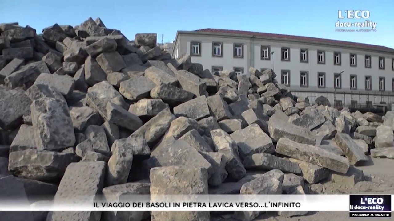 L'ECO, Il mistero dei basoli di Napoli ,venduti su e-bay - PUNTATA 30 ...