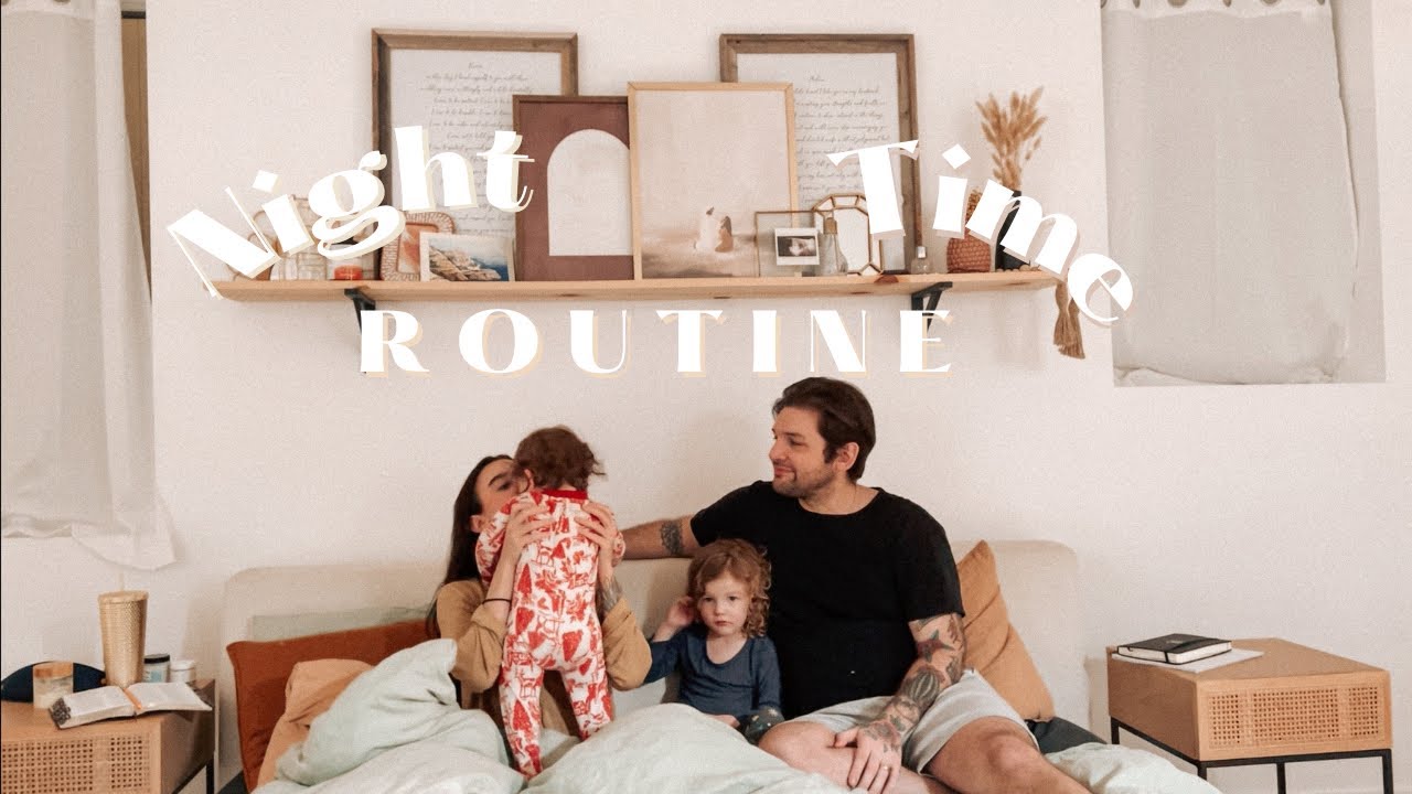Our Night Time Routine as a Family of 4! | SweetNight Eye Mask | Winter ...