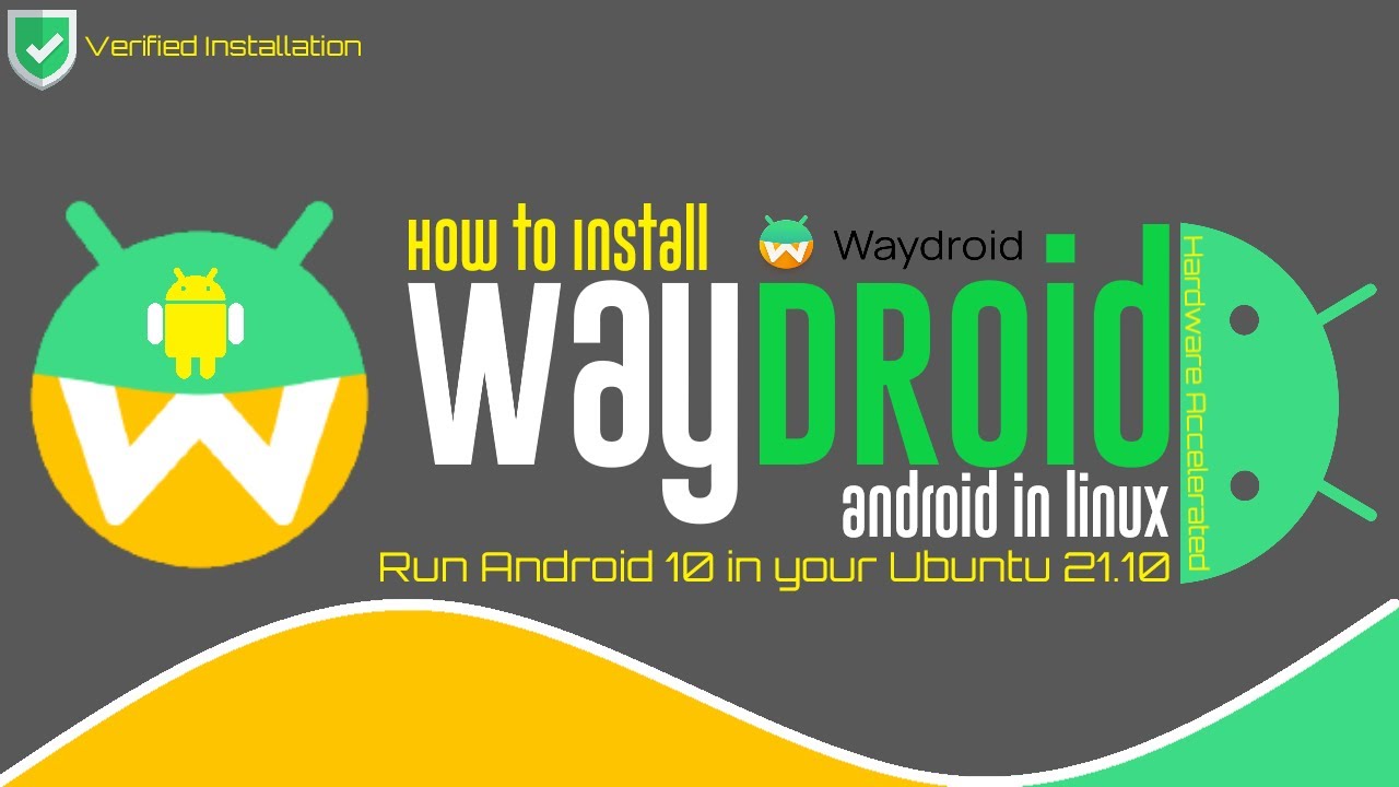 How To Install Waydroid Android In A Linux Installing Waydroid On