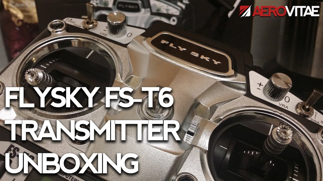 Flysky FS-T6 Transmitter unboxing - YouTube
