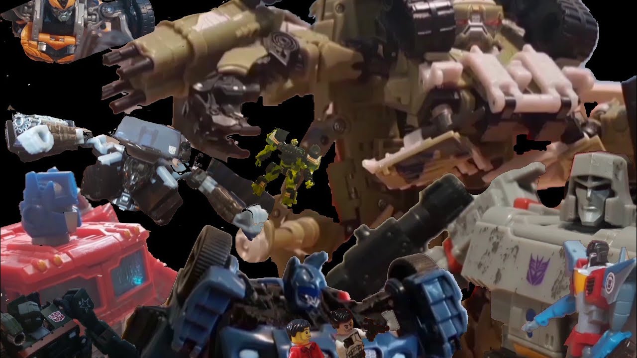 Mission city battle stop motion. (Transformers stop motion) - YouTube
