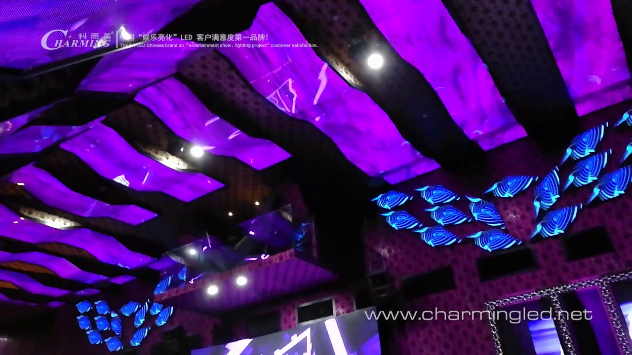 Charming LED Nightclub project -- D'ARC Club Malaysia - YouTube