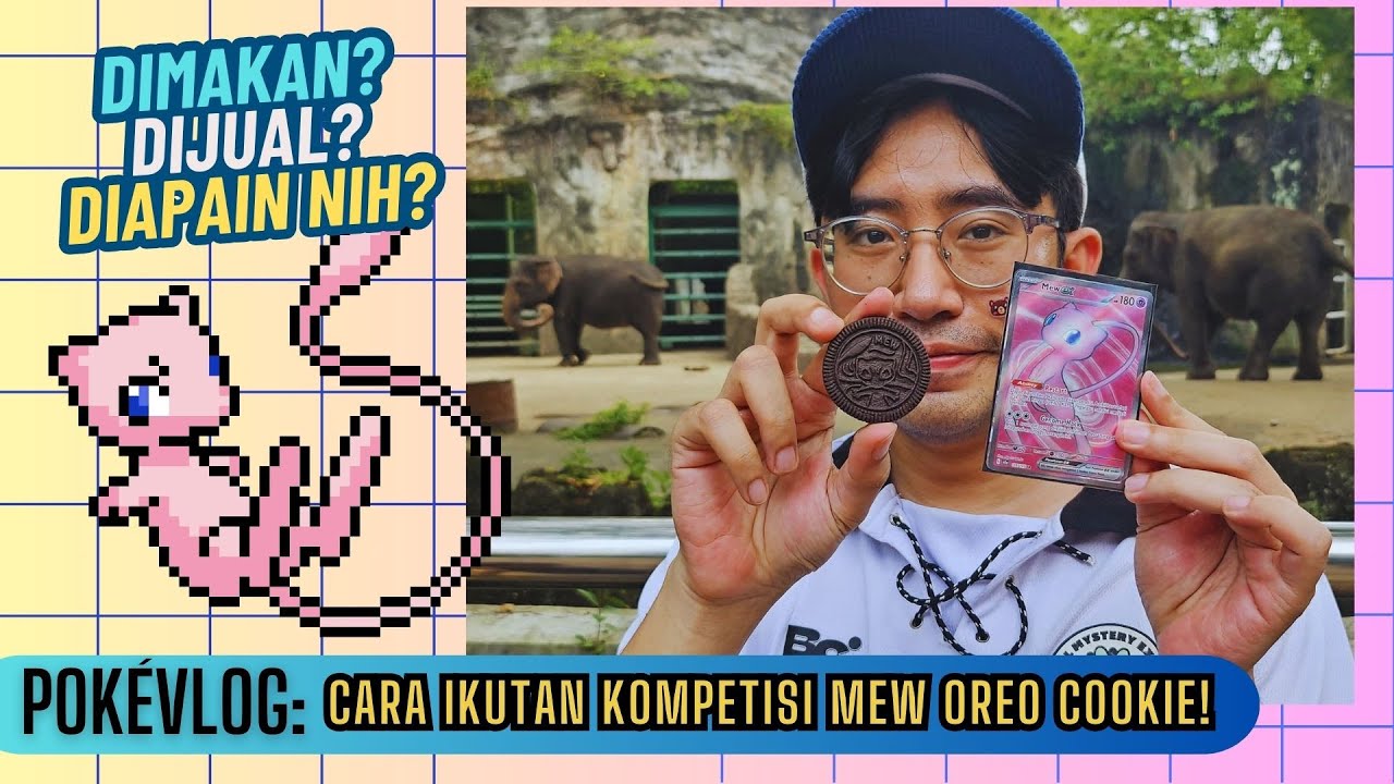PokéVlog: Cara Ikutan Kompetisi Mew Oreo Pokemon Cookie! | #FindMew ...