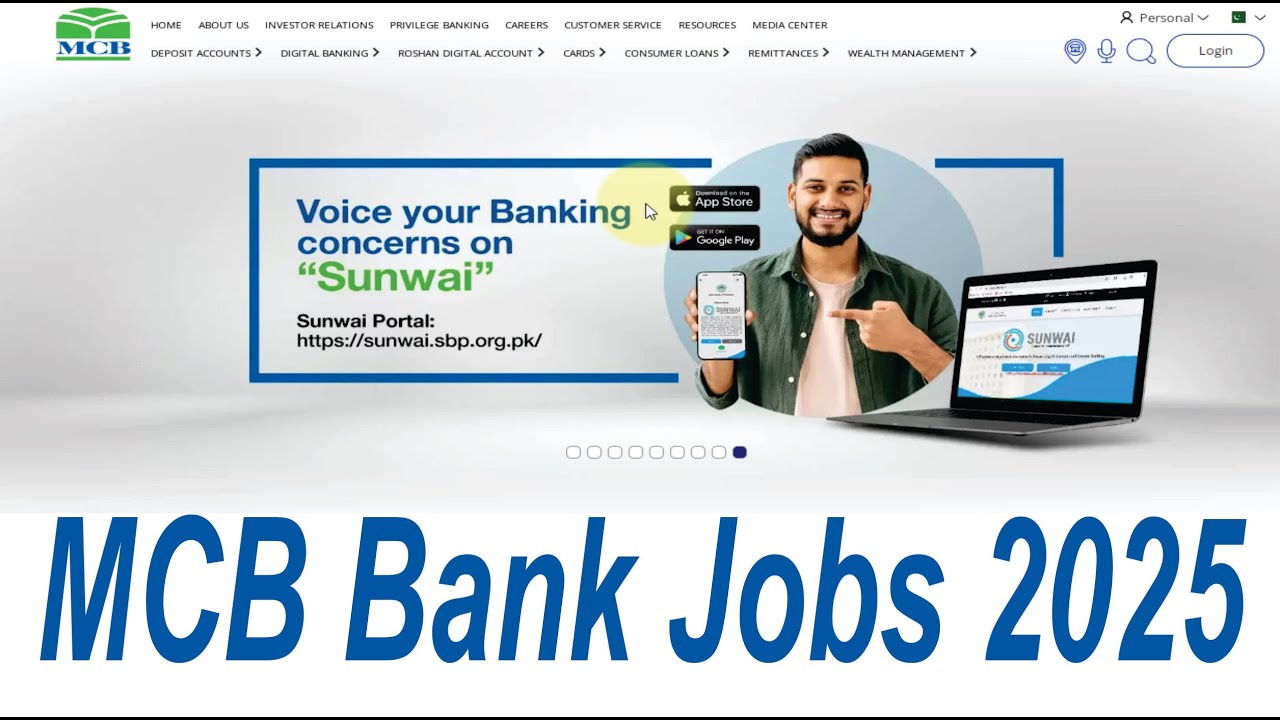 MCB Bank Jobs 2025 ! Bank Jobs 2025 - YouTube