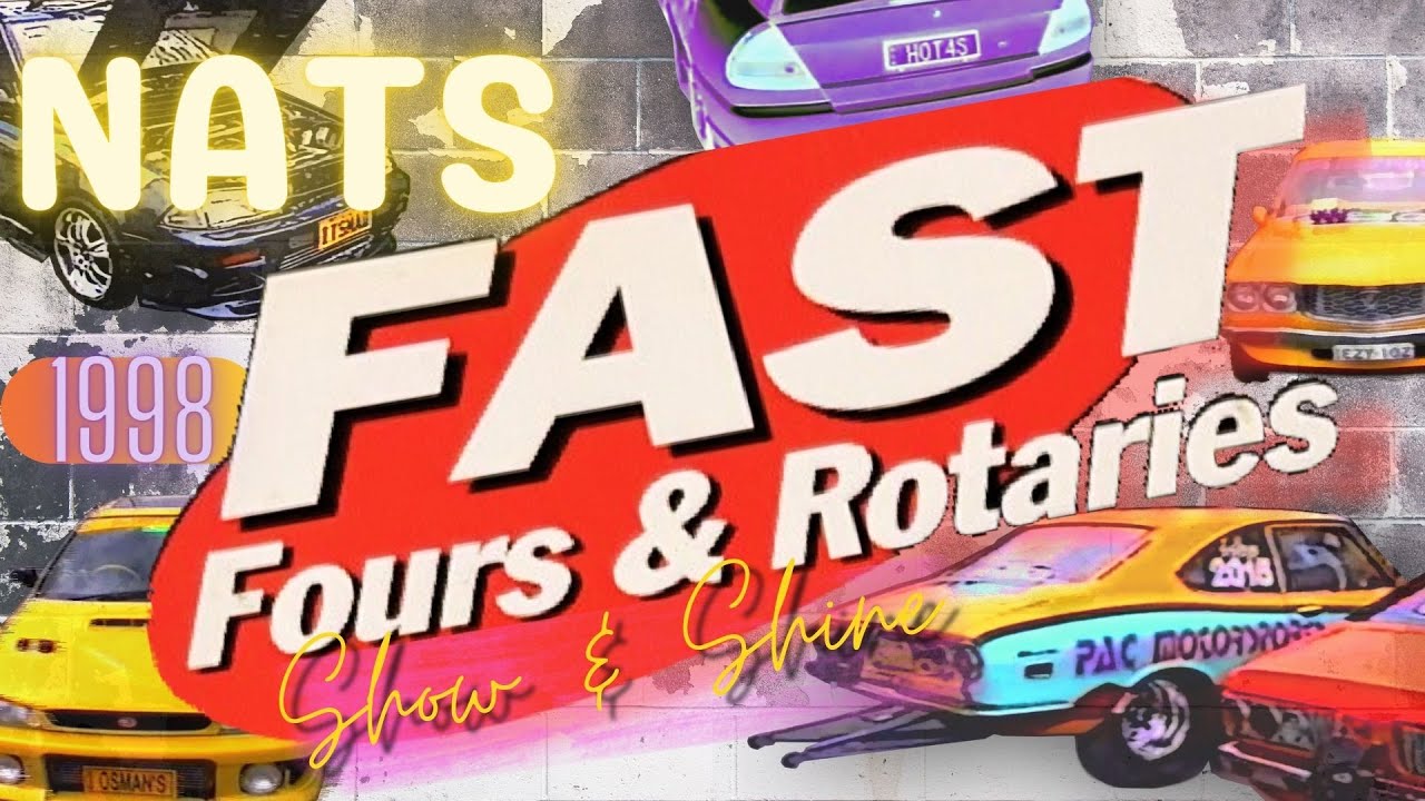 Fast Fours and Rotary Nats - Show n Shine - 1998 - YouTube