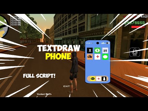 [ SHARE ] TEXTDRAW PHONE + SIDE SCRIPT - YouTube