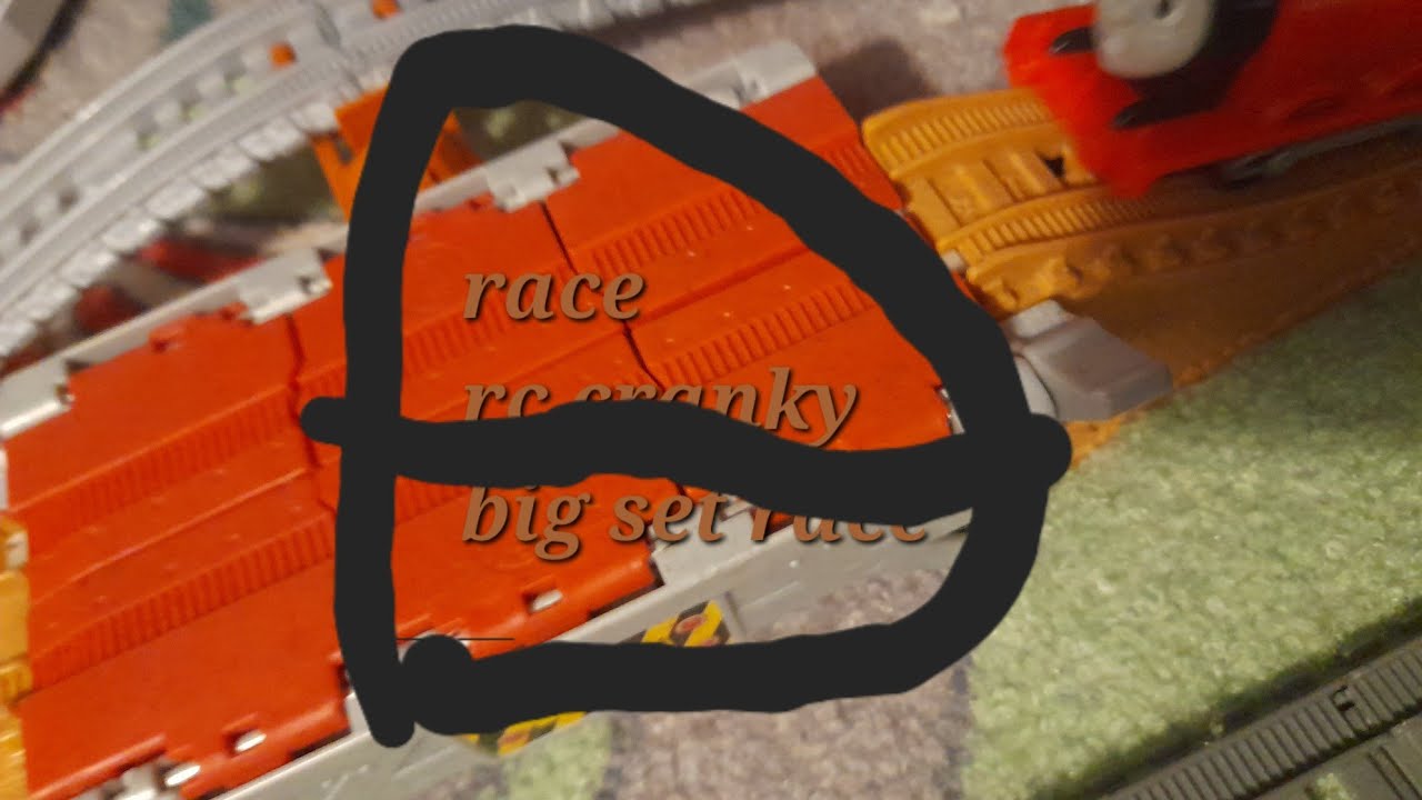 Trackmaster race big and huge - YouTube
